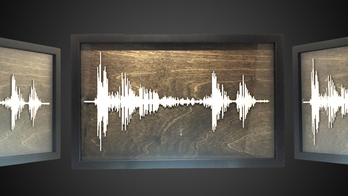 Giveaway: Layered Wood Soundwave Art & Mobile App | #Bizwhiznetwork.com ...