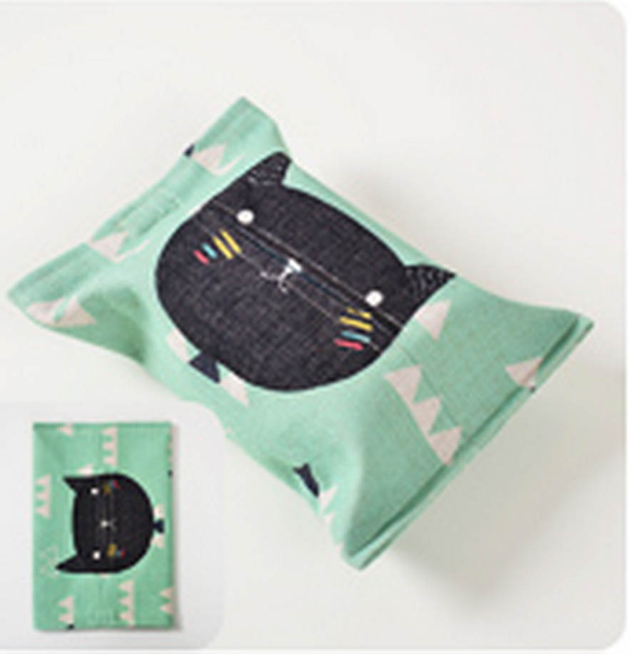 Tissue Cover Cloth Cuty Tissue Box Paper Puller Car Living Room Paper ...